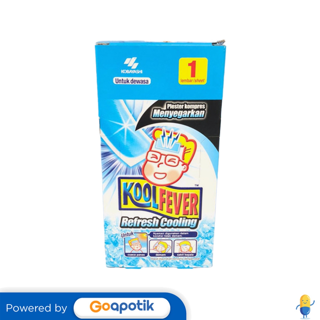 Jual KOOL FEVER DEWASA BOX 6 SACHET | Shopee Indonesia