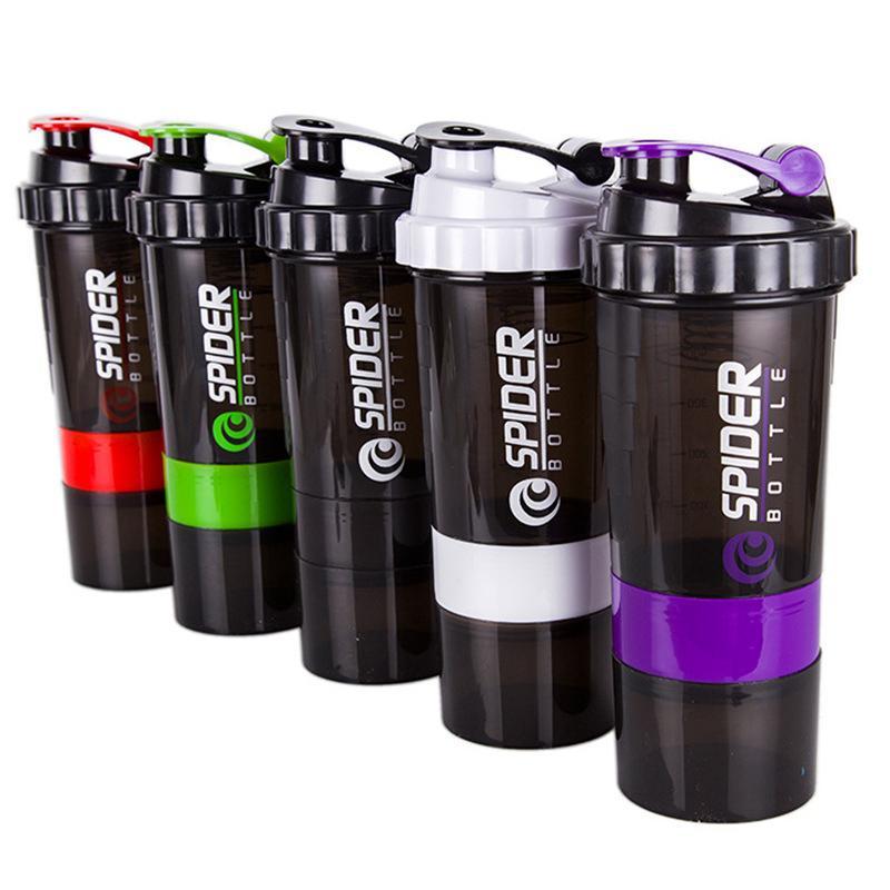 Jual STV Botol Minum Shaker botol minum shake Smart Spider 3in1 Botol ...