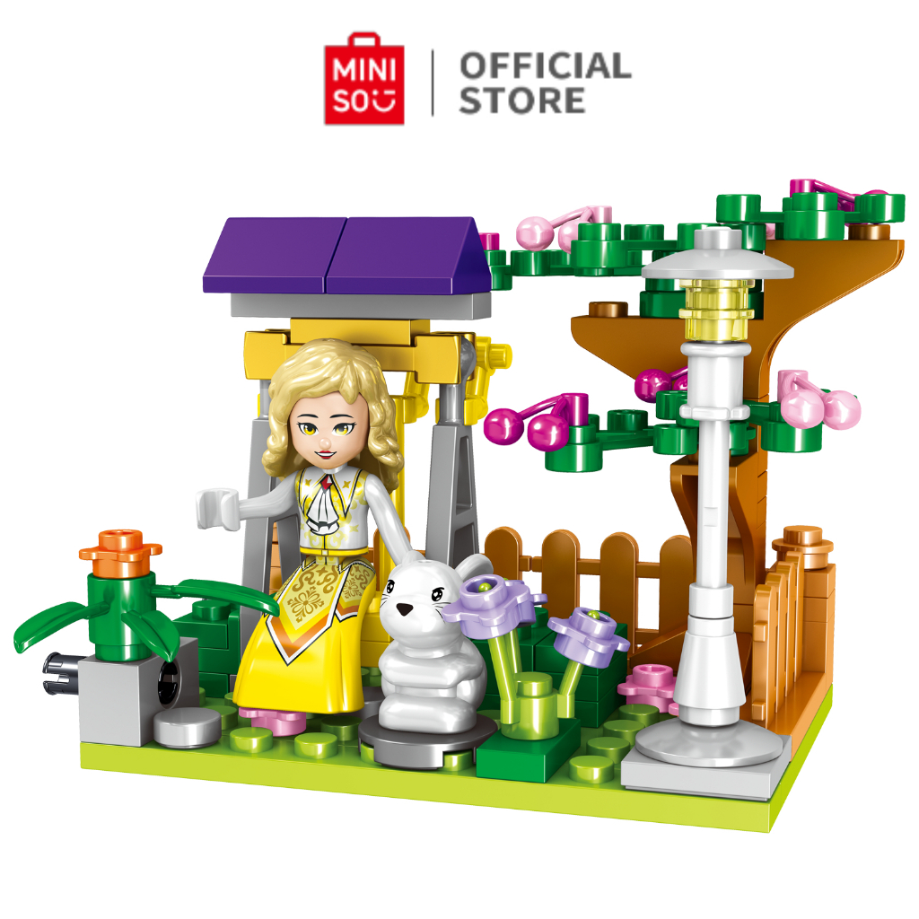 Jual MINISO MiniGirl - Princess Tea Party Castle Building Blocks ...