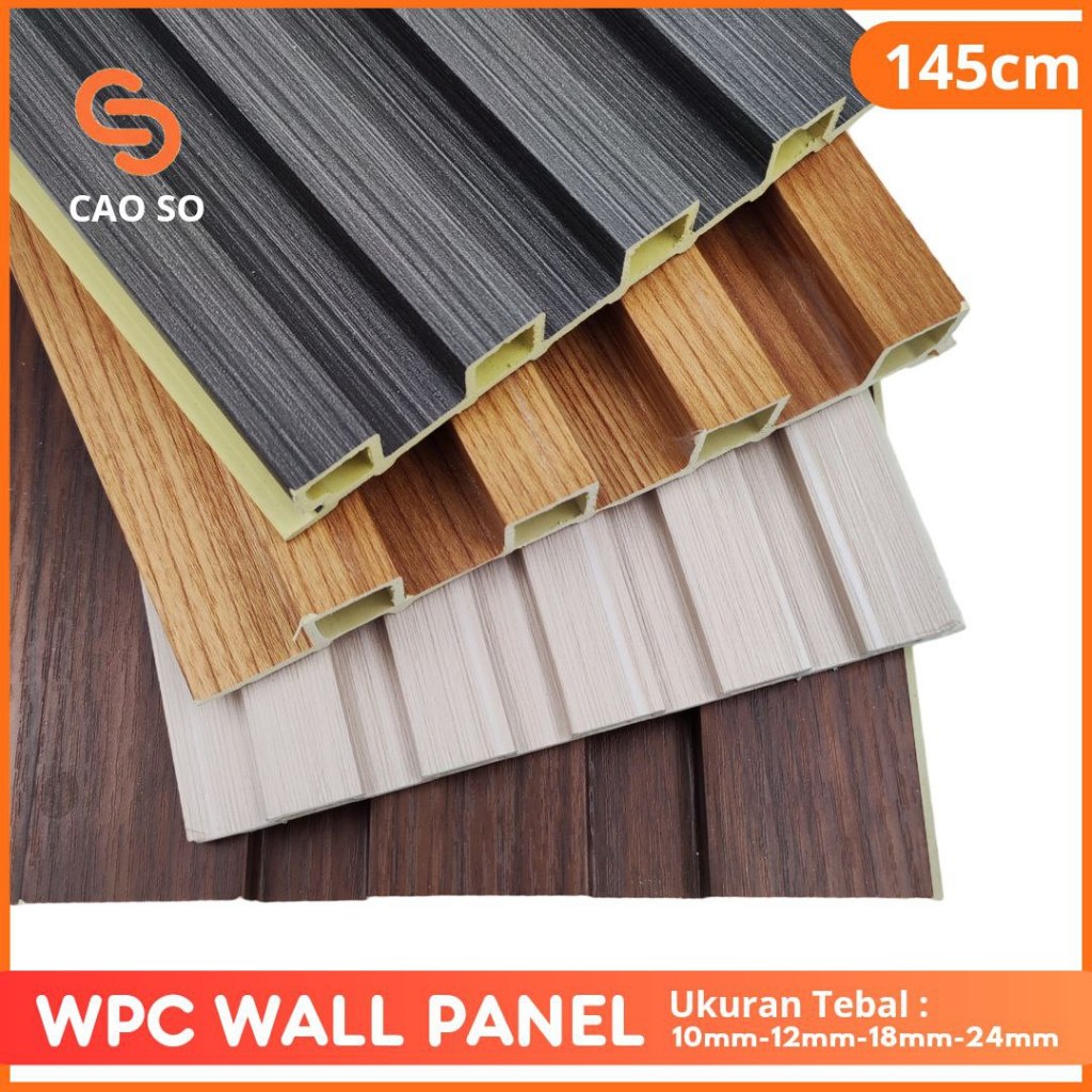 Jual ( 145 cm ) WPC wall Panel Dekorasi Dinding Premium Kayu ...
