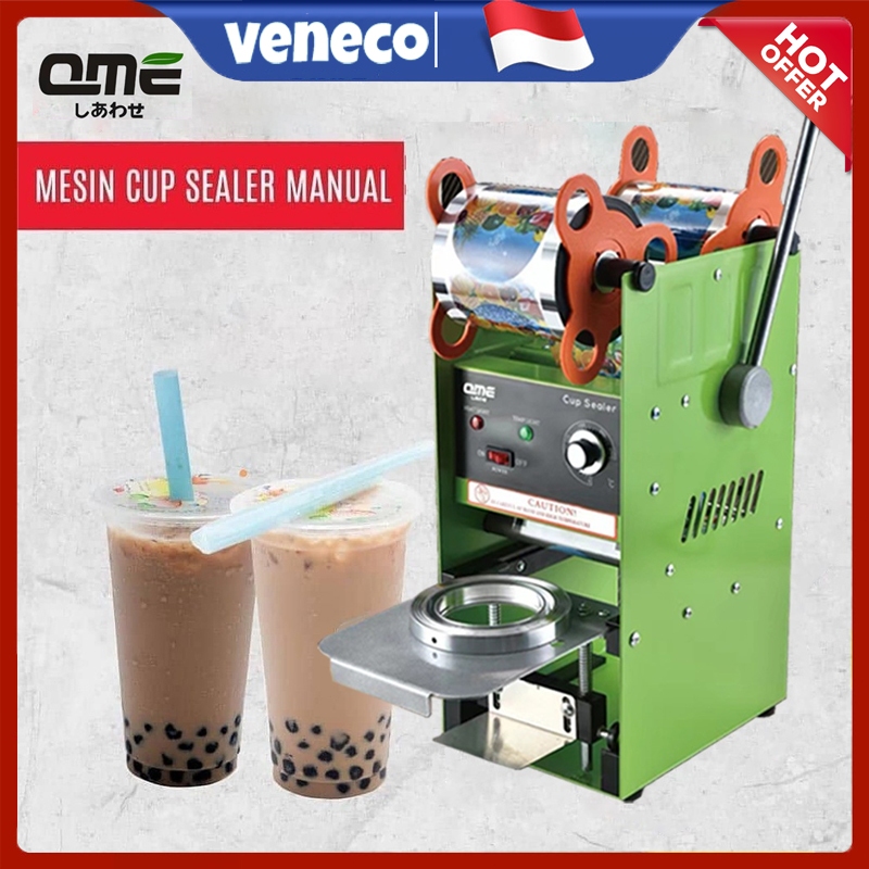 Jual Mesin Press Gelas Plastik Mesin Cup Sealer Manual Sealing Machine ...
