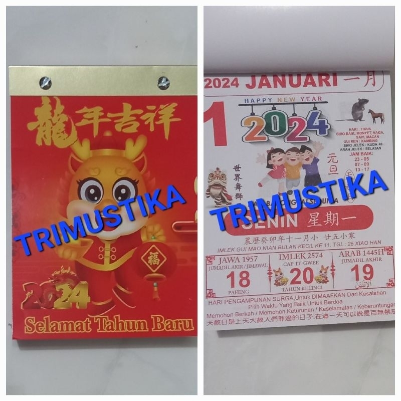 Jual Kalender Fengshui / Feng Shui Bahasa Indonesia 2024 | Shopee Indonesia