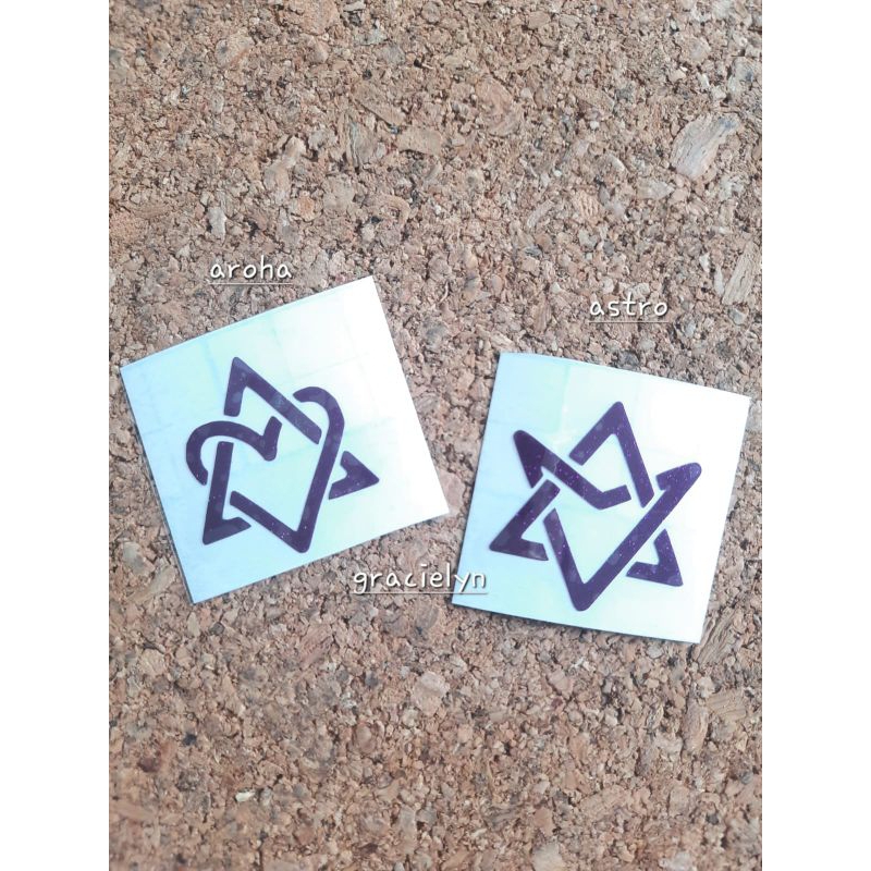Jual cutting sticker logo astro aroha kpop | Shopee Indonesia