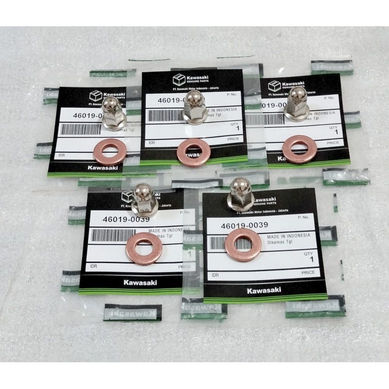 Jual MUR RING TEMBAGA BAUT TANAM BLOK CYLINDER HEAD NINJA 2T R RR S SS ...