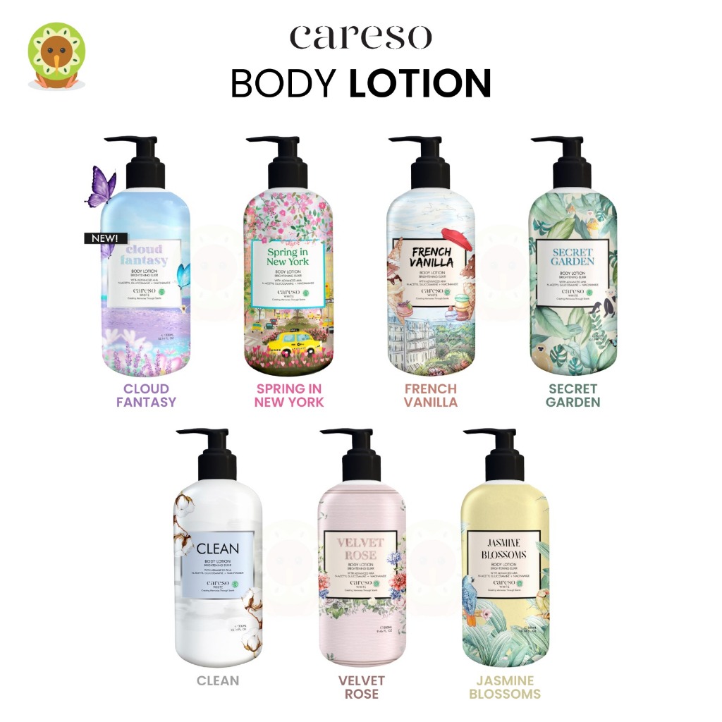 Jual CARESO BODY LOTION 300ML - CARES HANDBODY | Shopee Indonesia