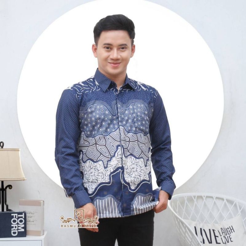 Jual Kemeja Batik Formal Baju Batik Kerja Seragam Kantor Warna Alisa ...