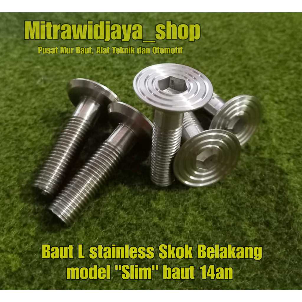 Jual baut skok belakang bawah cb,Gl megapro Tiger model tipis slim baut ...