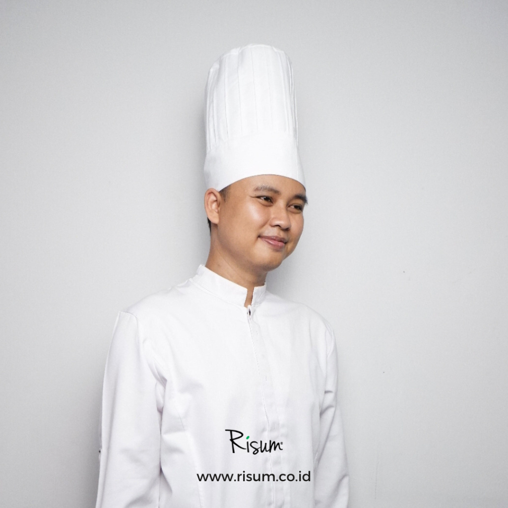 Jual RISUM High Chef Hat/ Topi Tinggi Koki | Shopee Indonesia