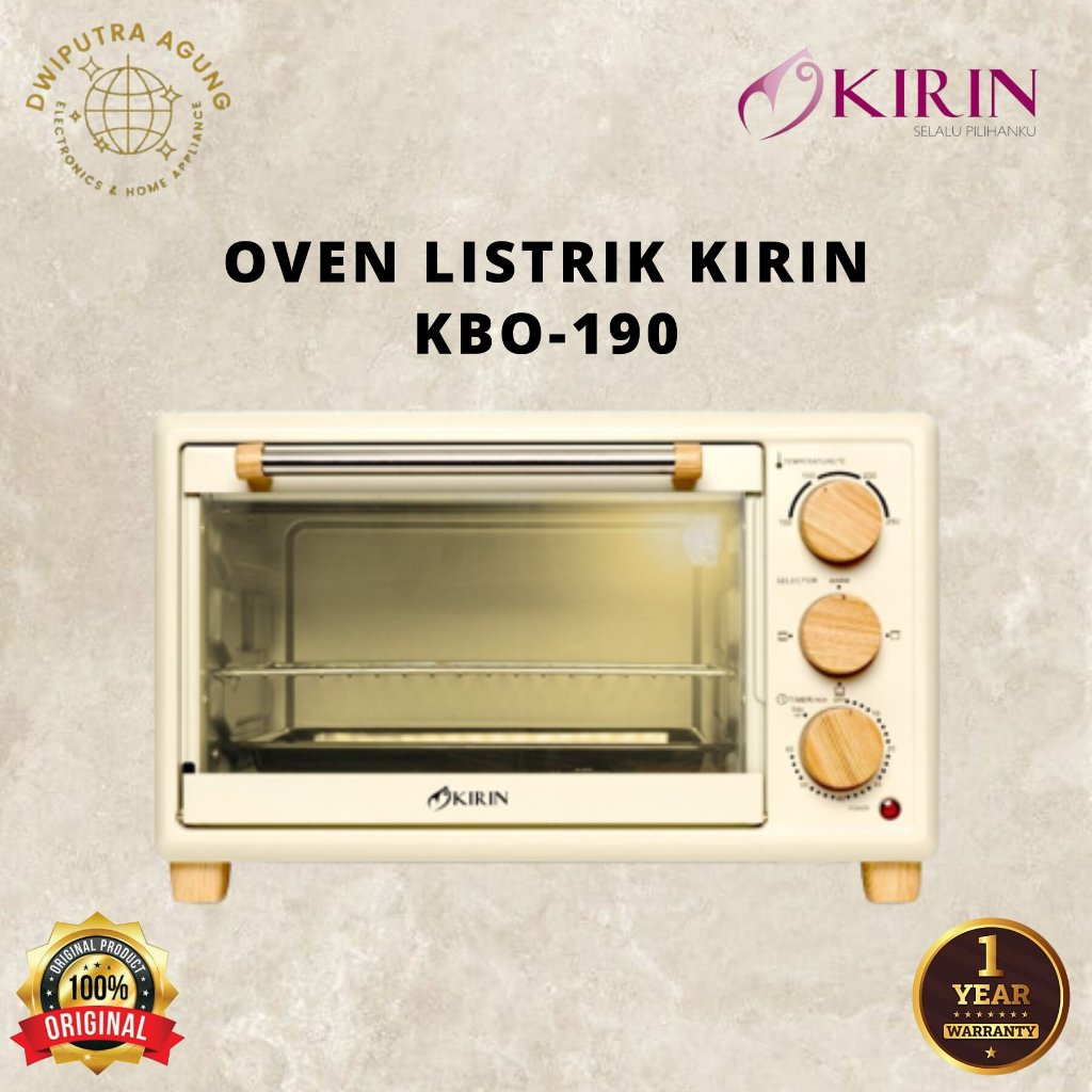 Jual OVEN LISTRIK KIRIN KBO 190 OMNI / KBO-190 / KBO190 LOW WATT 19 LITER | Shopee Indonesia