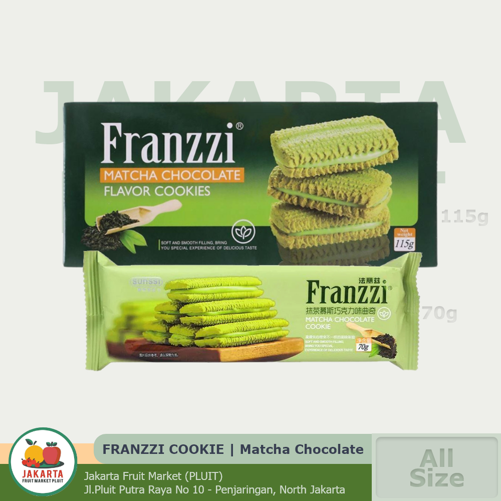 Jual FRANZZI ALL COOKIE CHOCOLATE / CHEESE / MATCHA / VANILLA LEMON kue ...