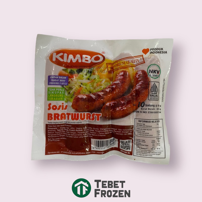 Jual KIMBO SOSIS ORIGINAL MINI ISI 10PCS - TEBET FROZEN | Shopee Indonesia