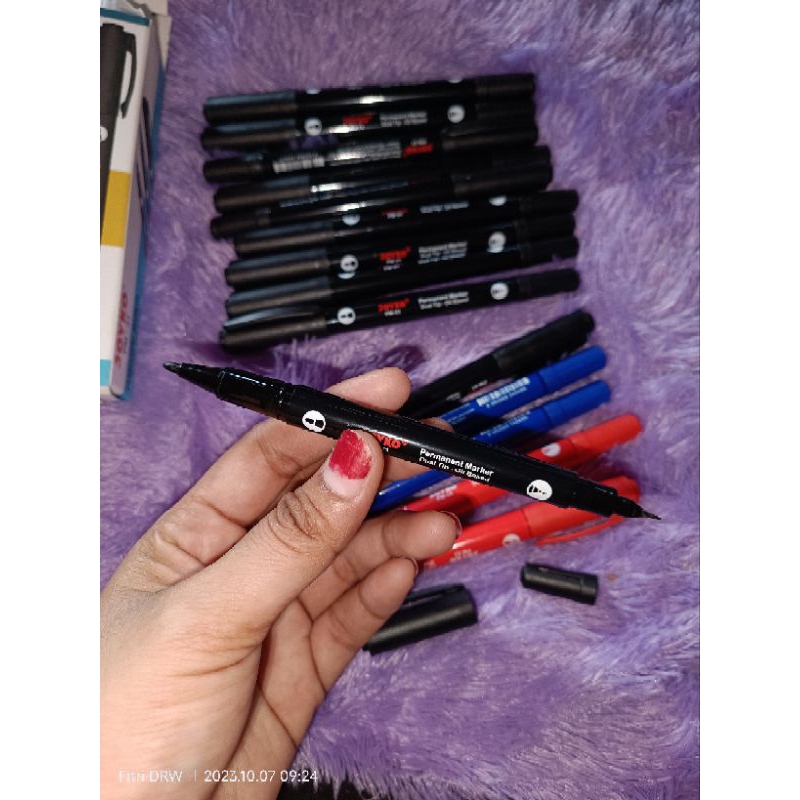 Jual Pulpen Spidol Joyko Permanen 2 sisi | Shopee Indonesia