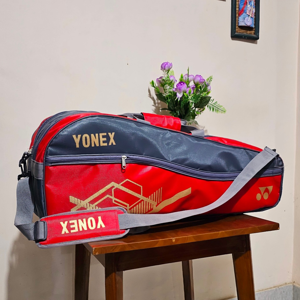 Jual Tas Raket Badminton Bulutangkis Tebal Anti Air Ransel 2 Ruang ...