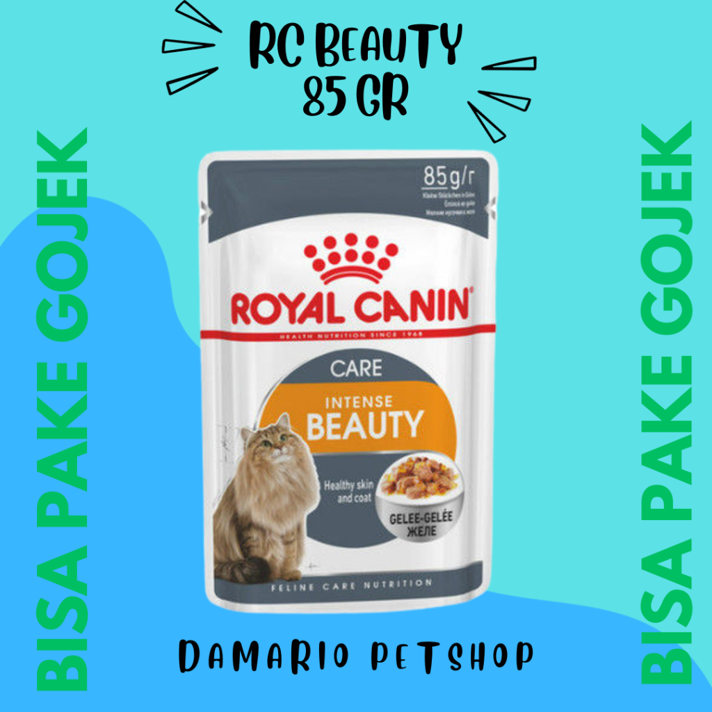 Jual Rc Royal Canin Intense Beauty Sachet 85 gr ( wet food ) | Shopee ...