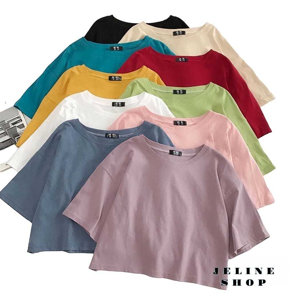 Jual CROP TOP POLOS WANITA / CROP POLOS / CROP WANITA / CROP TOP ...