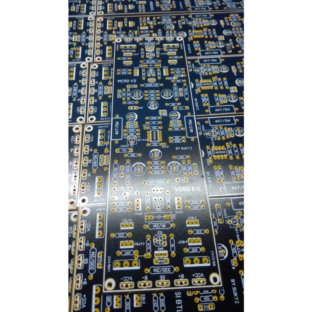 Jual PCB MCRD V2 VERSI BTL PLUS SETING GAIN 1X SAMPAI 3X PENGUATAN ...