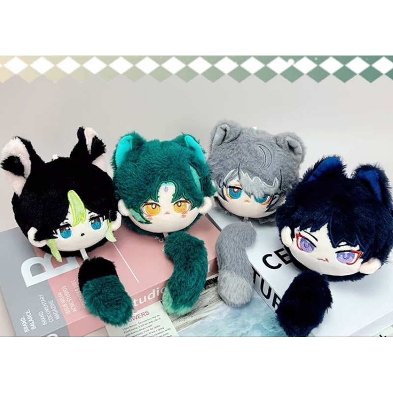 Jual Mini Doll Keychain Alhaitham Kaveh Xiao Scaramouche Tighnari Klee ...