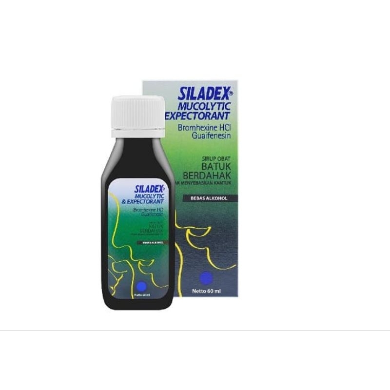 Jual SILADEX Mulcolytic & Expectorant - 60ml | Shopee Indonesia