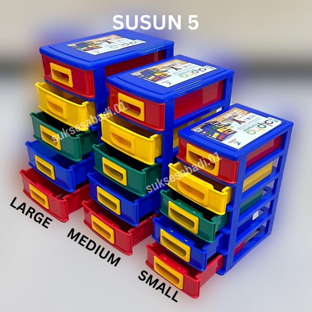 Jual LACI MINI GLOBAL EAGLE SUSUN 3 4 5 / LACI ATK / CONTAINER MINI ...