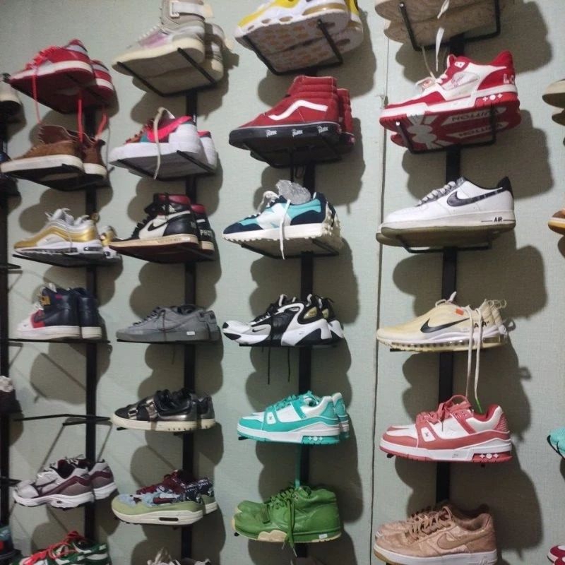 Jual Rak Sepatu 8 susun Bahan Besi Hollow/Rak sepatu model susun/Rak ...