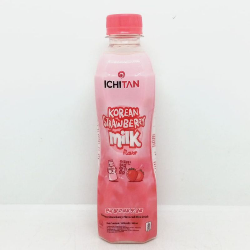 Jual ICHITAN KOREAN STRAWBERRY MILK 310ML - minuman rasa SUSU KOREA dengan stroberi | Shopee ...