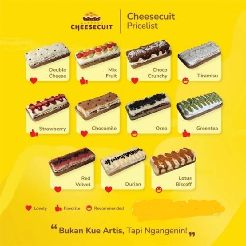 Jual [ INSTANT / Luar Kota Baca Deskripsi] BANDUNG CHEESECUIT DESSERT ...