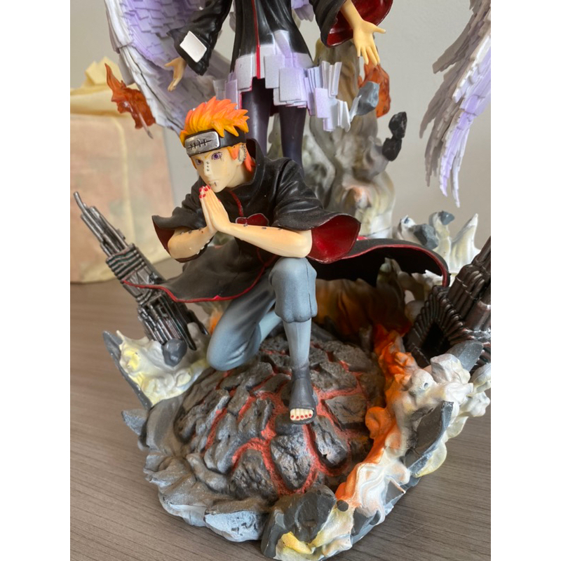 Jual Statue Pain Konan Akatsuki Yahiko Amegakure Figure Naruto ...