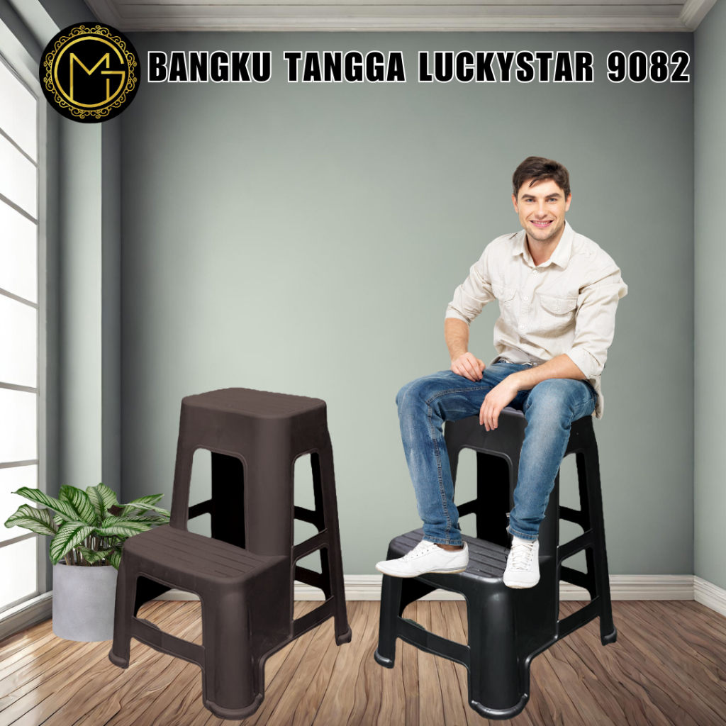 Jual BANGKU TANGGA LUCKYSTAR 9082 | Shopee Indonesia