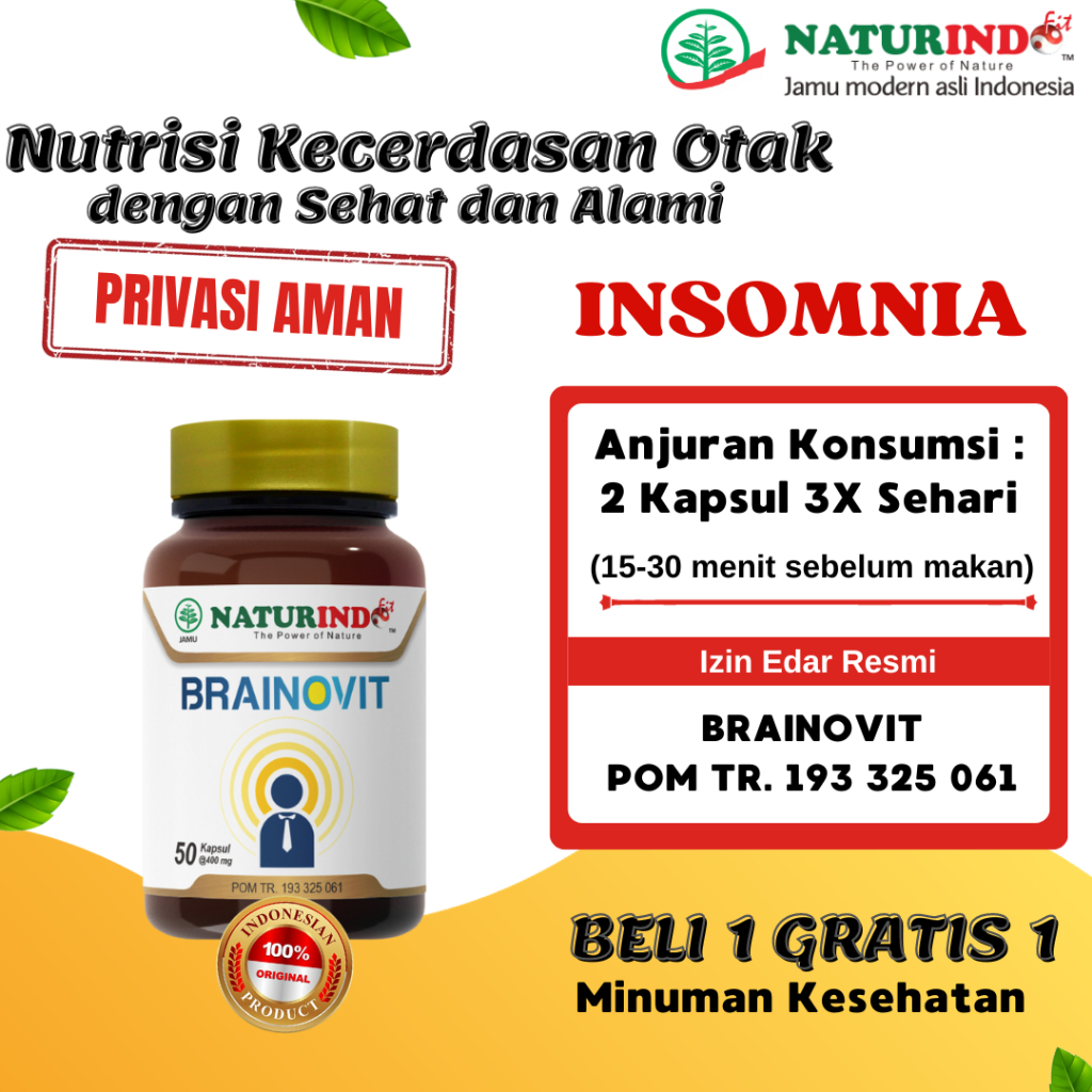 Jual Nutrisi Kecerdasan Otak Suplemen Anti Depresi Anxiety Kecemasan ...