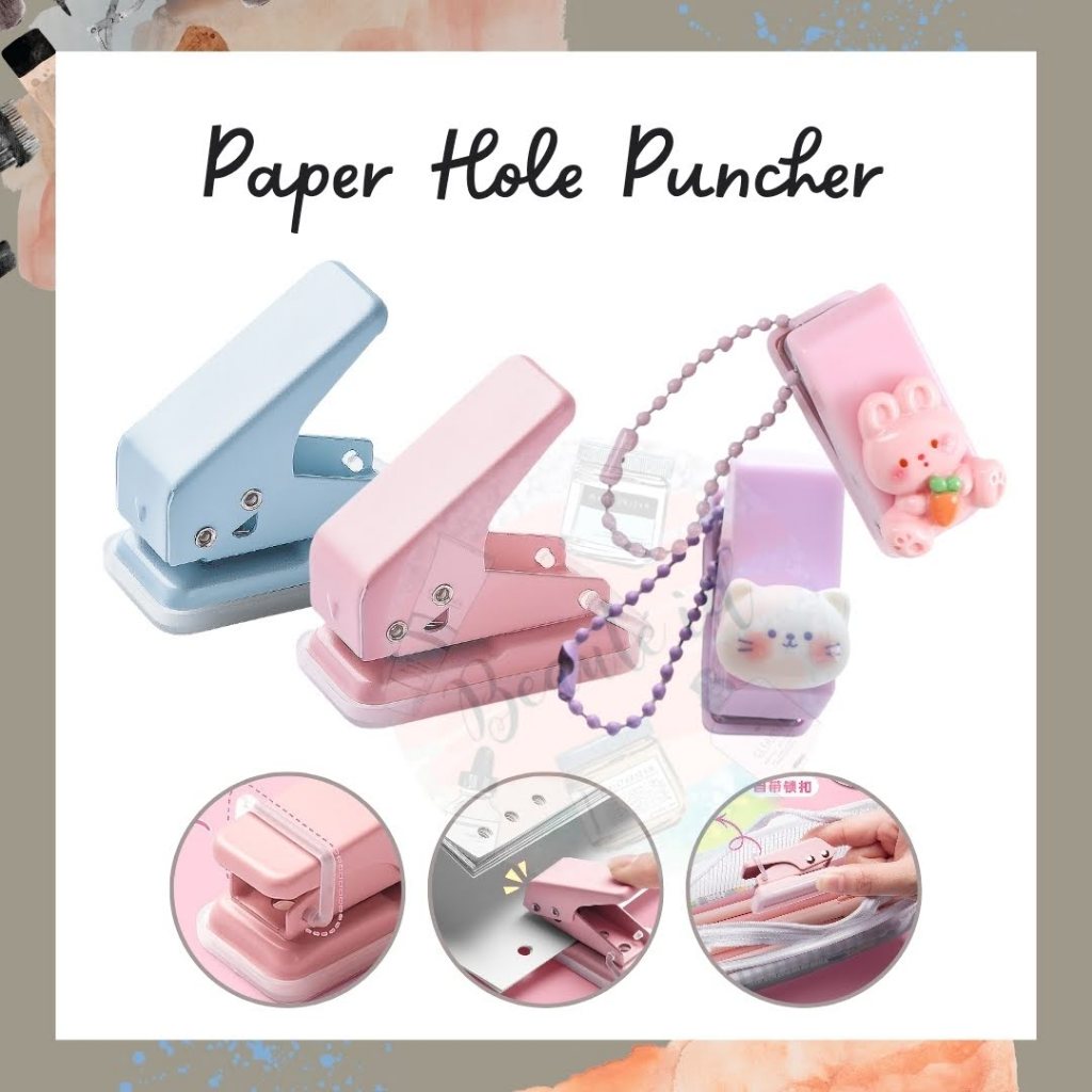Jual Pelubang Pembolong Kertas Mini Simple Lucu Unik Untuk Anak Sekolah ...