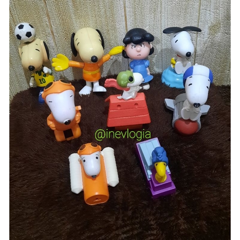 Jual Mainan Figure Snoopy MCD happy meal/Mcdonald's happy meal murah ...