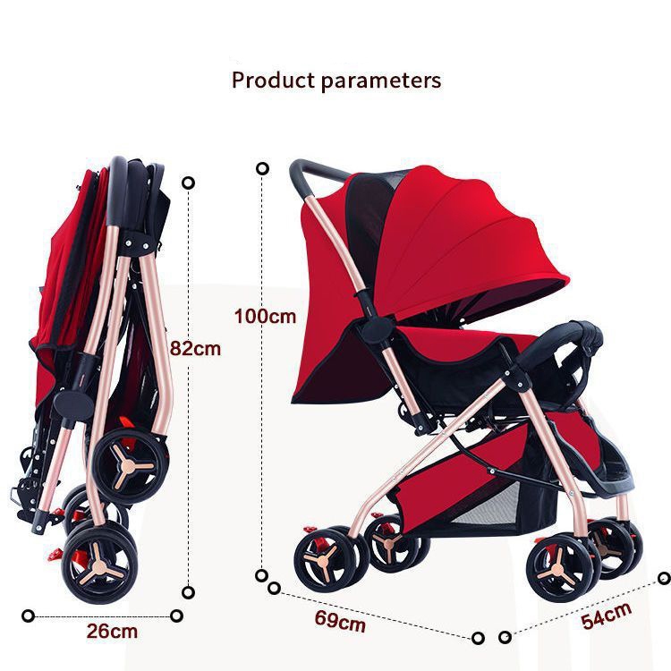 Jual Mmflight Stroller Bayi Lipat Travelling Stroller Baby 2 Arah ...
