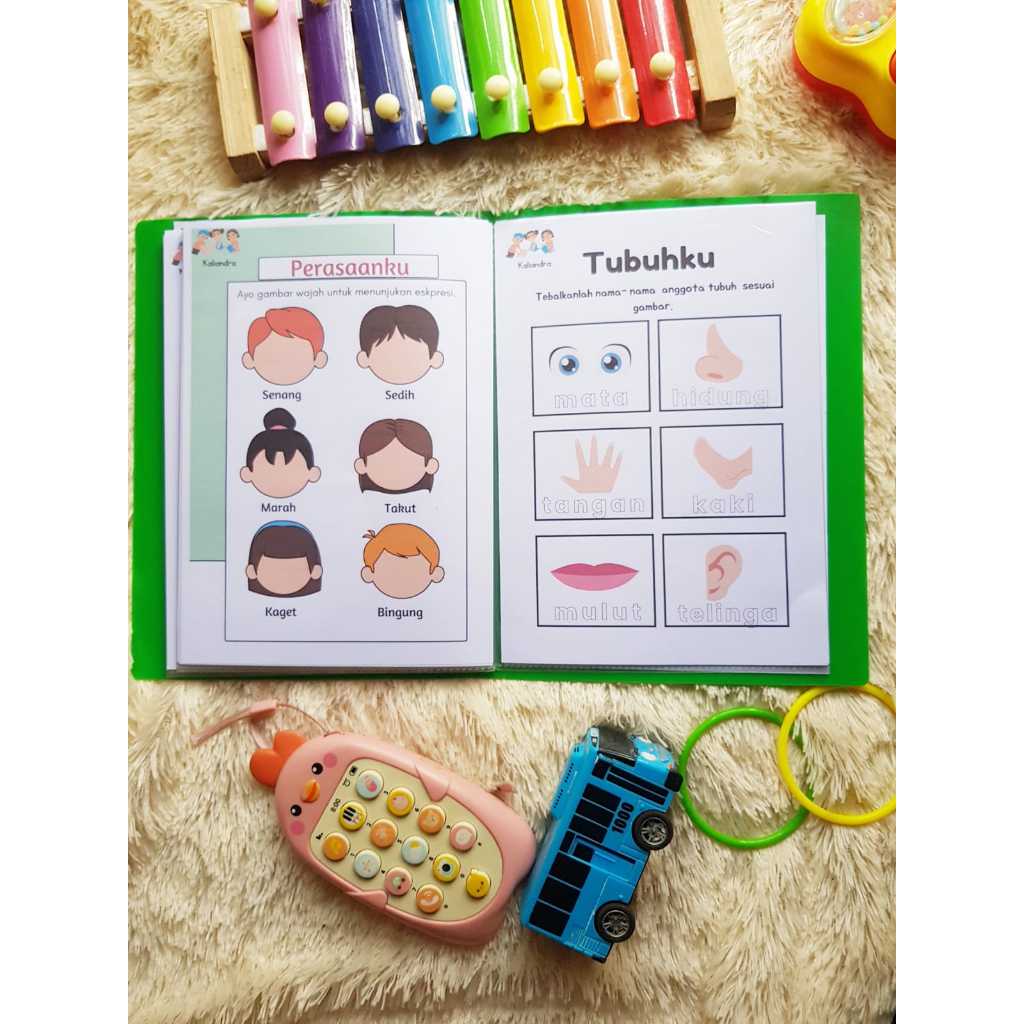 Jual worksheet anak paud TK TINGKAT LANJUT lengkap wipe n clean 40 hal ...