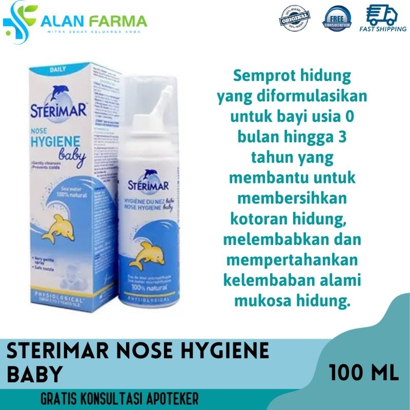 Jual Sterimar Nose Hygiene Baby Nasal Spray | Sterimar Baby | Semprot ...