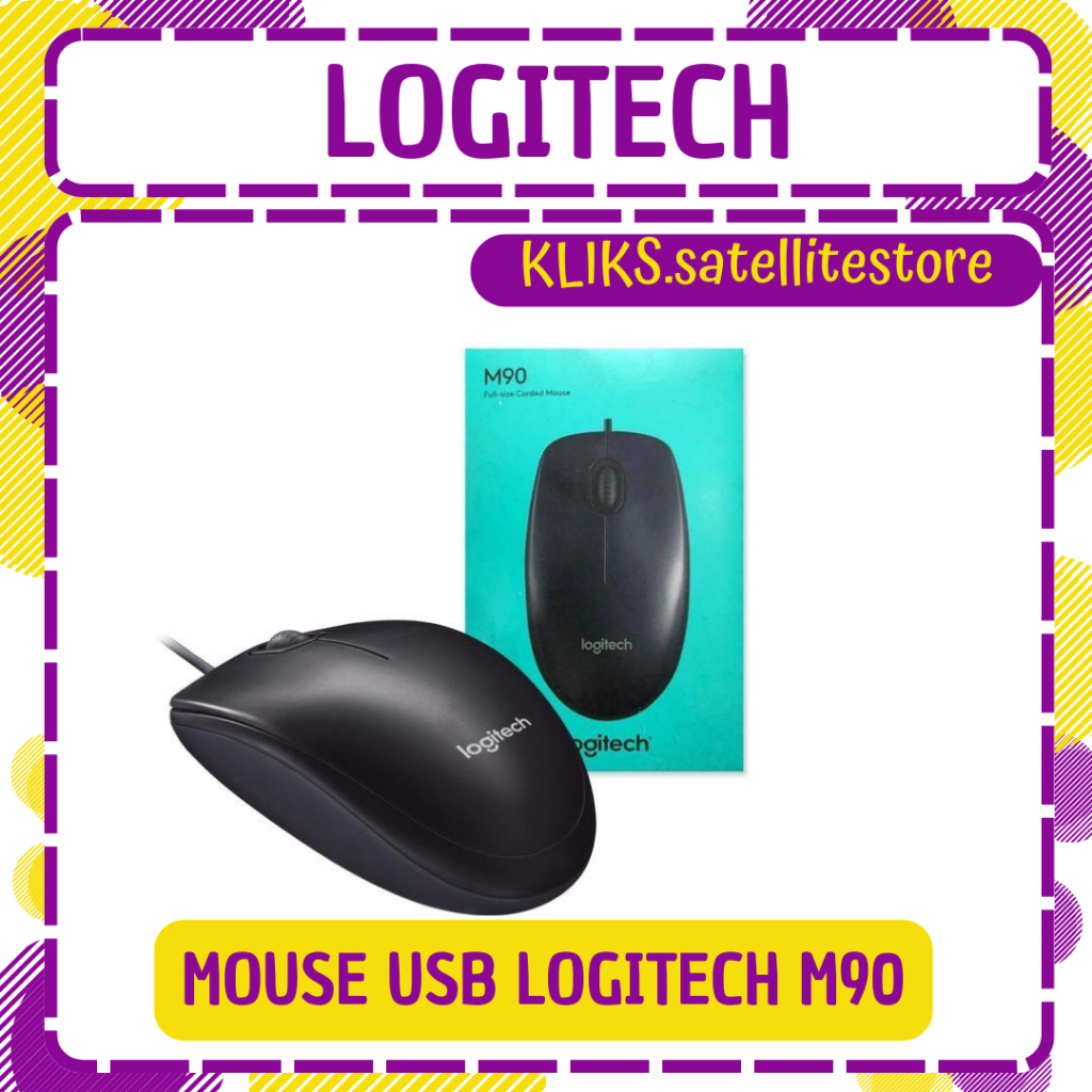 Jual MOUSE USB LOGITECH M90 | Shopee Indonesia