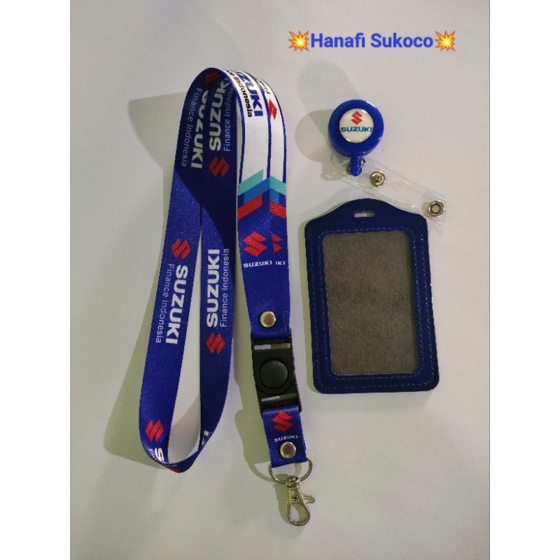 Jual Tali id card Suzuki finance Indonesia READY STOK lanyard printing ...