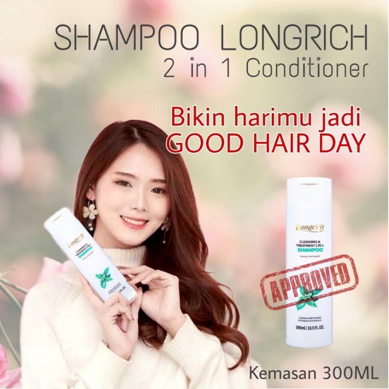Jual SHAMPOO LONGRICH CLEANSING AND TREATMENT 2 IN 1 300 Ml | Shopee Indonesia