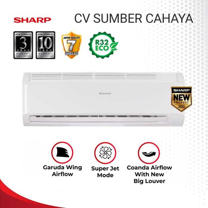 Jual Sharp AC 1PK Standard 765 Watt 9BEY AH-A9BEY AC Split 1 PK ...