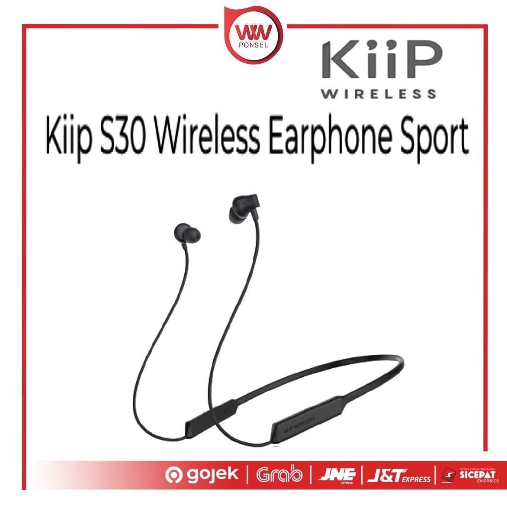 Jual KiiP Wireless S30 Sport Bluetooth Wireless Earphone ANC Headset ...