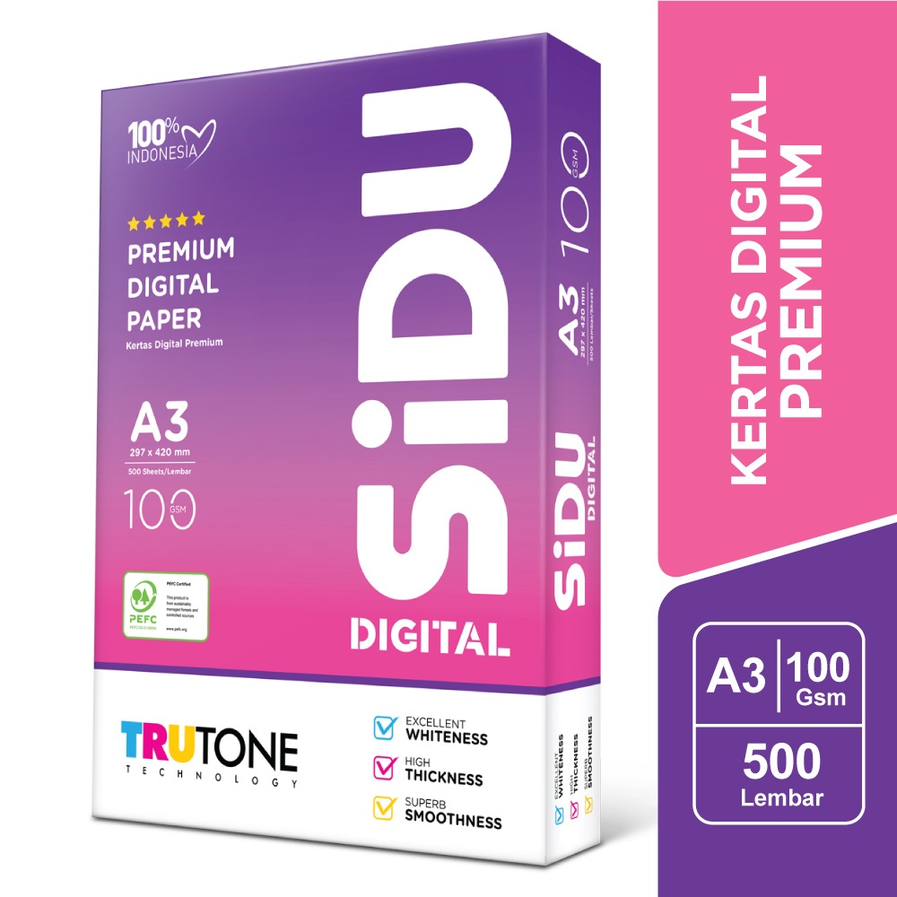 Jual SIDU Kertas Fotocopy 100 GSM A3 | Shopee Indonesia