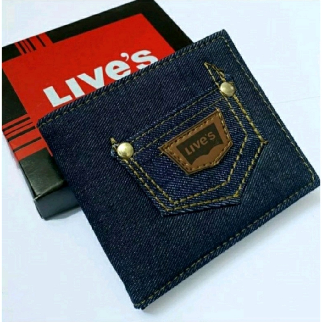 Jual Dompet pria levi's termurah, dompet asli buatan garut | Shopee ...