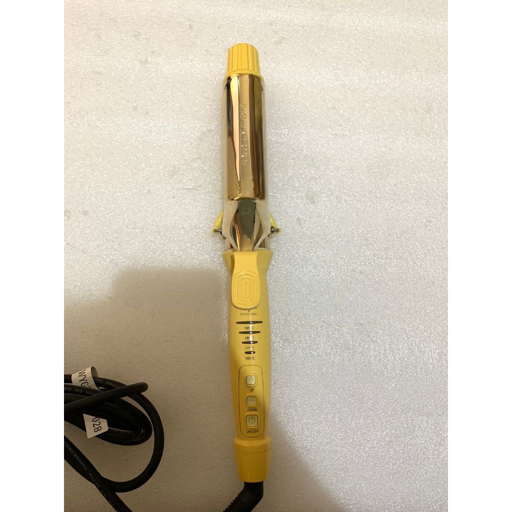 Jual CAtokan Repit Curling iron 36mm Yellow | Shopee Indonesia