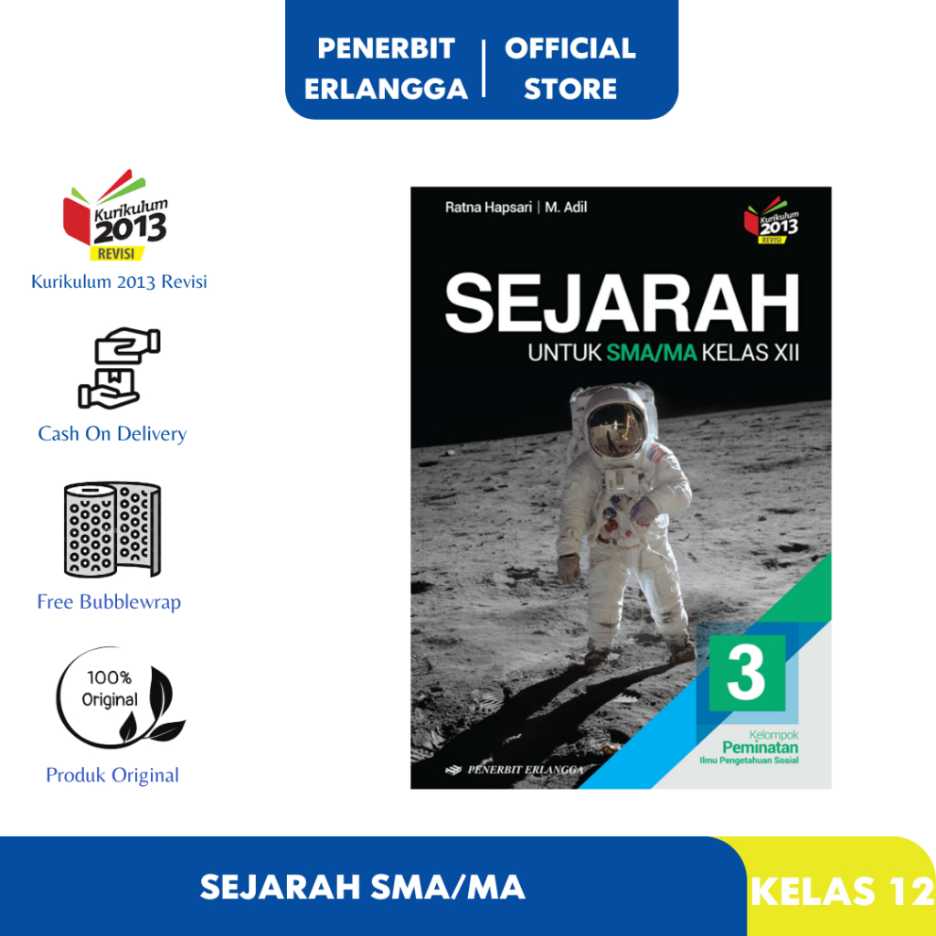 Jual SEJARAH SMA KELAS 12 KURIKULUM 2013 REVISI | Shopee Indonesia
