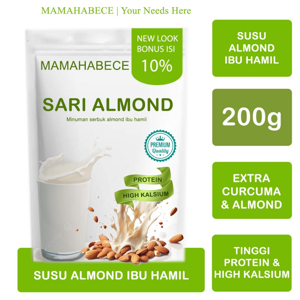Jual Susu Hamil Trimester 1 Almond Ibu Hamil Susu Ibu Hamil Muda Susu ...