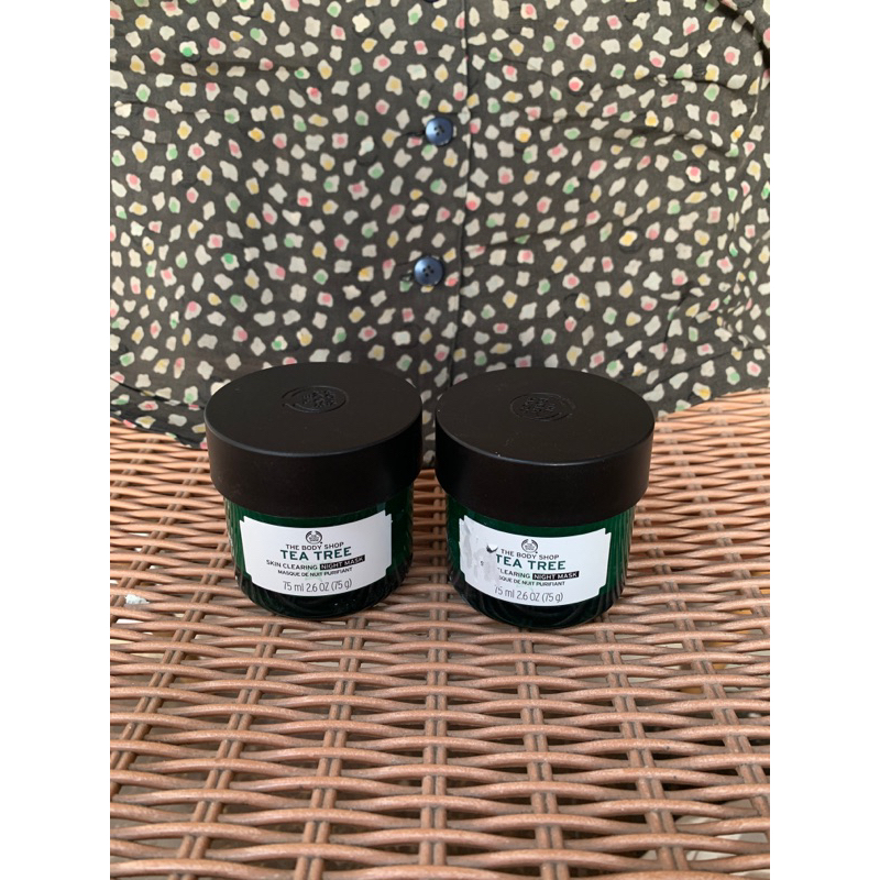 Jual The Body Shop Original Tea Tree Skin Clearing Night Mask 75ml ...