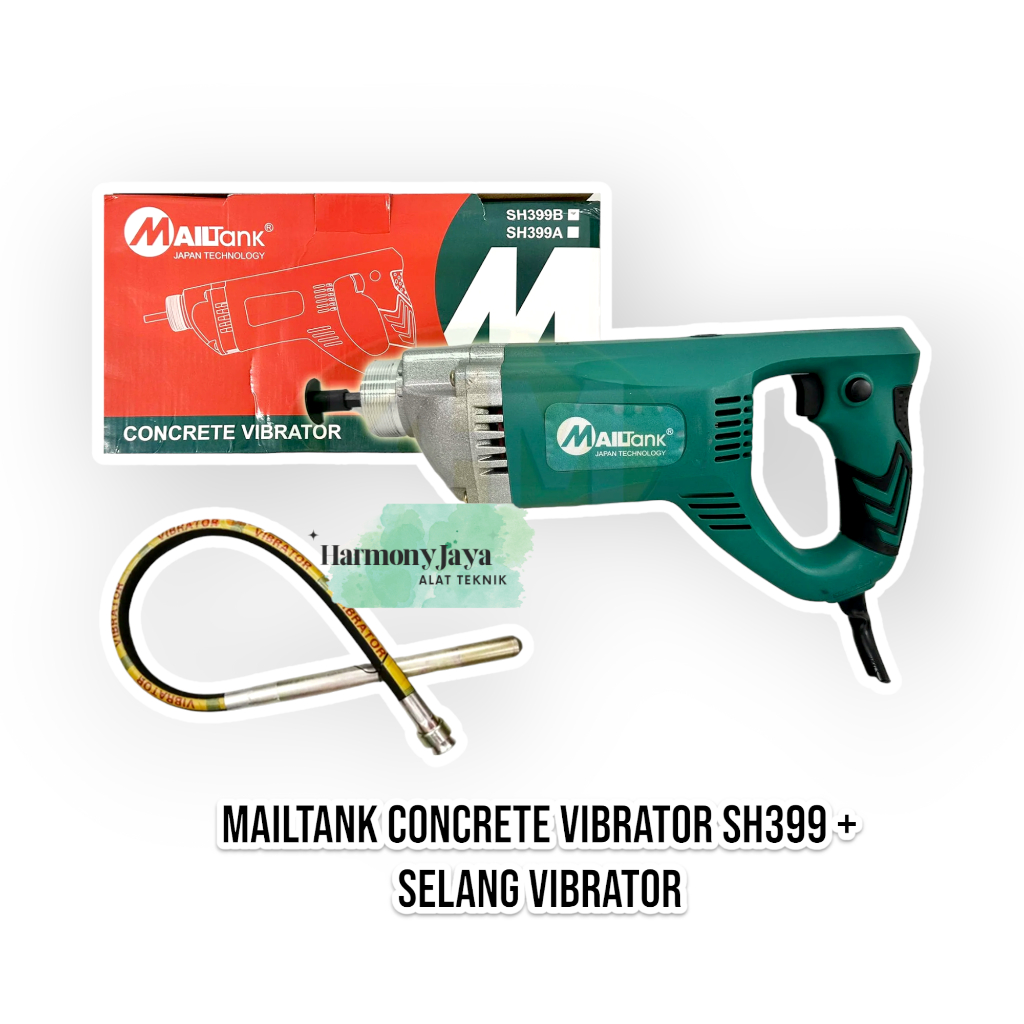Jual Mesin Concrete Vibrator 1Phase 220 Volt Portable SH399 Mailtank | Shopee Indonesia