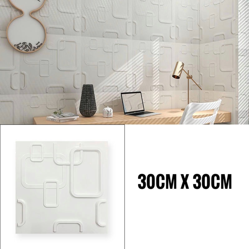 Jual WALLPANEL 3D DINDING PVC 50X50CM DAN 30X30CM | WALLPAPER DINDING ...