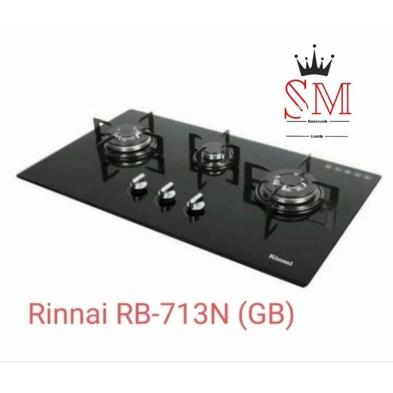 Jual KOMPOR GAS TANAM RINNAI 3 TUNGKU RB 713N (GB) | Shopee Indonesia