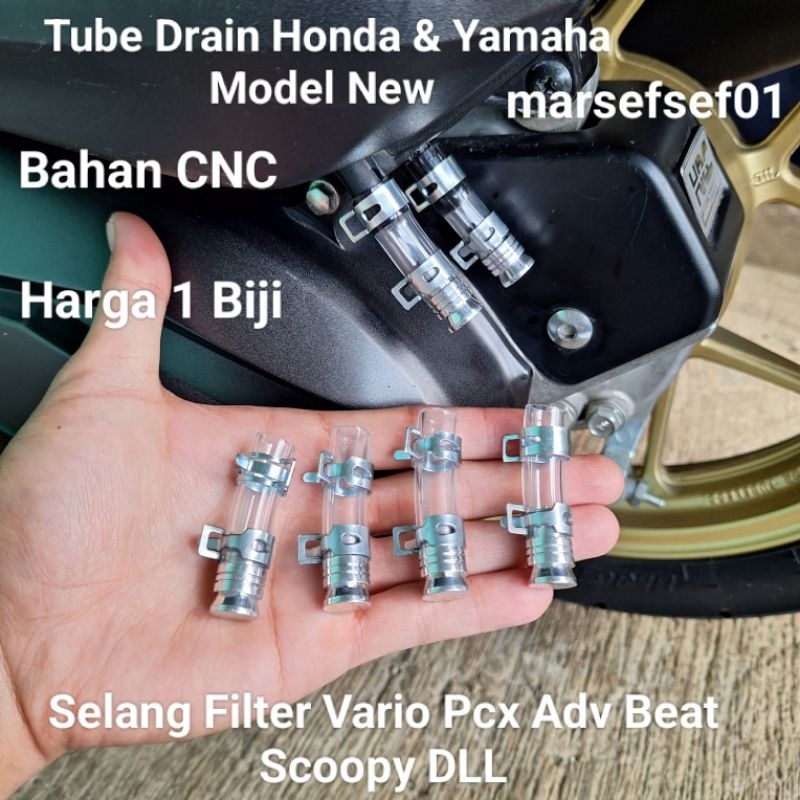 Jual Tube Drain CNC Model New Selang Tempat Pembuangan Filter Udara ...