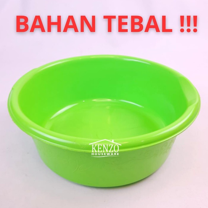 Jual Baskom Bulat Adonan Bak Warna Besar Basin Jumbo Serbaguna Plastik ...